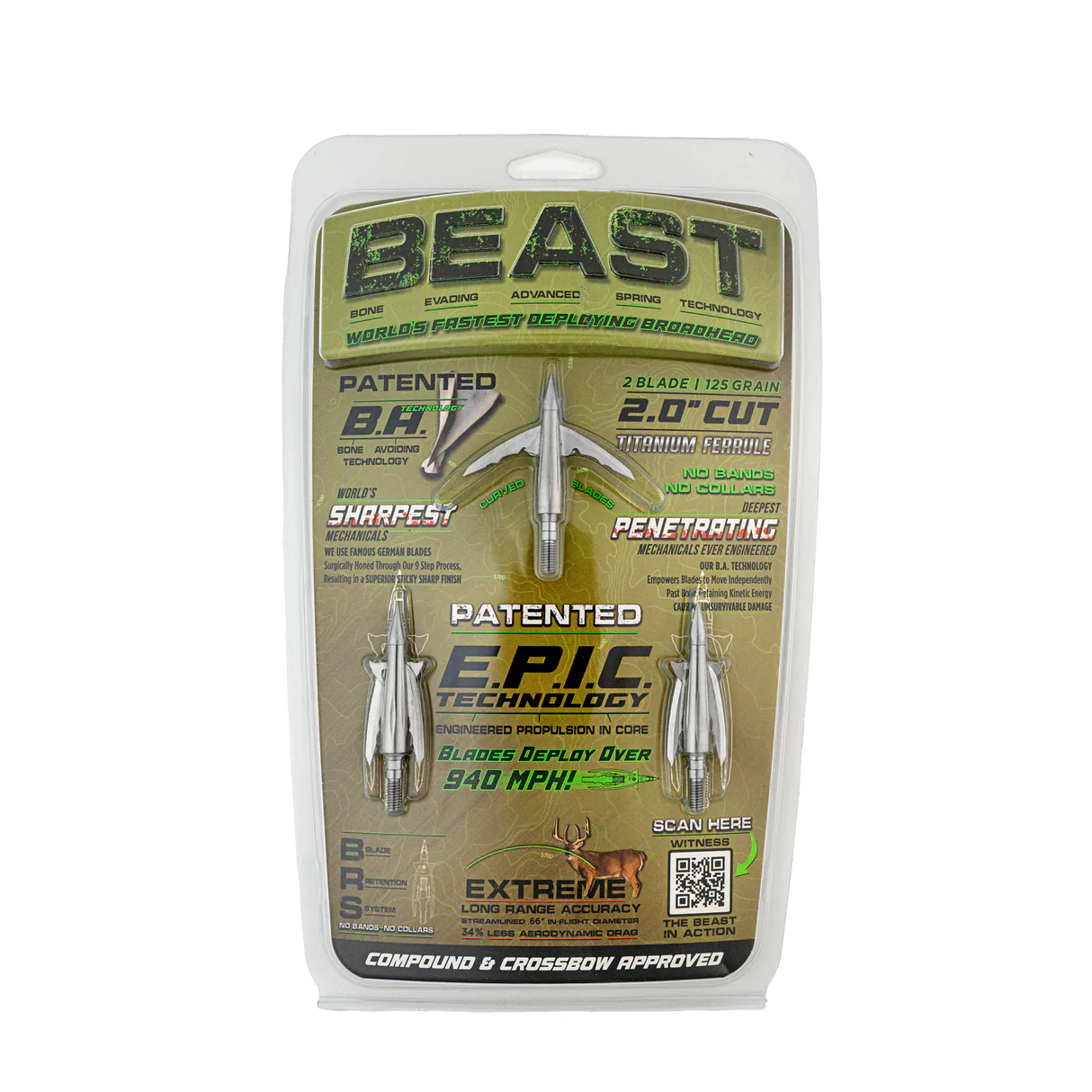 BEAST TITANIUM - 3 PACK – Podium Archer