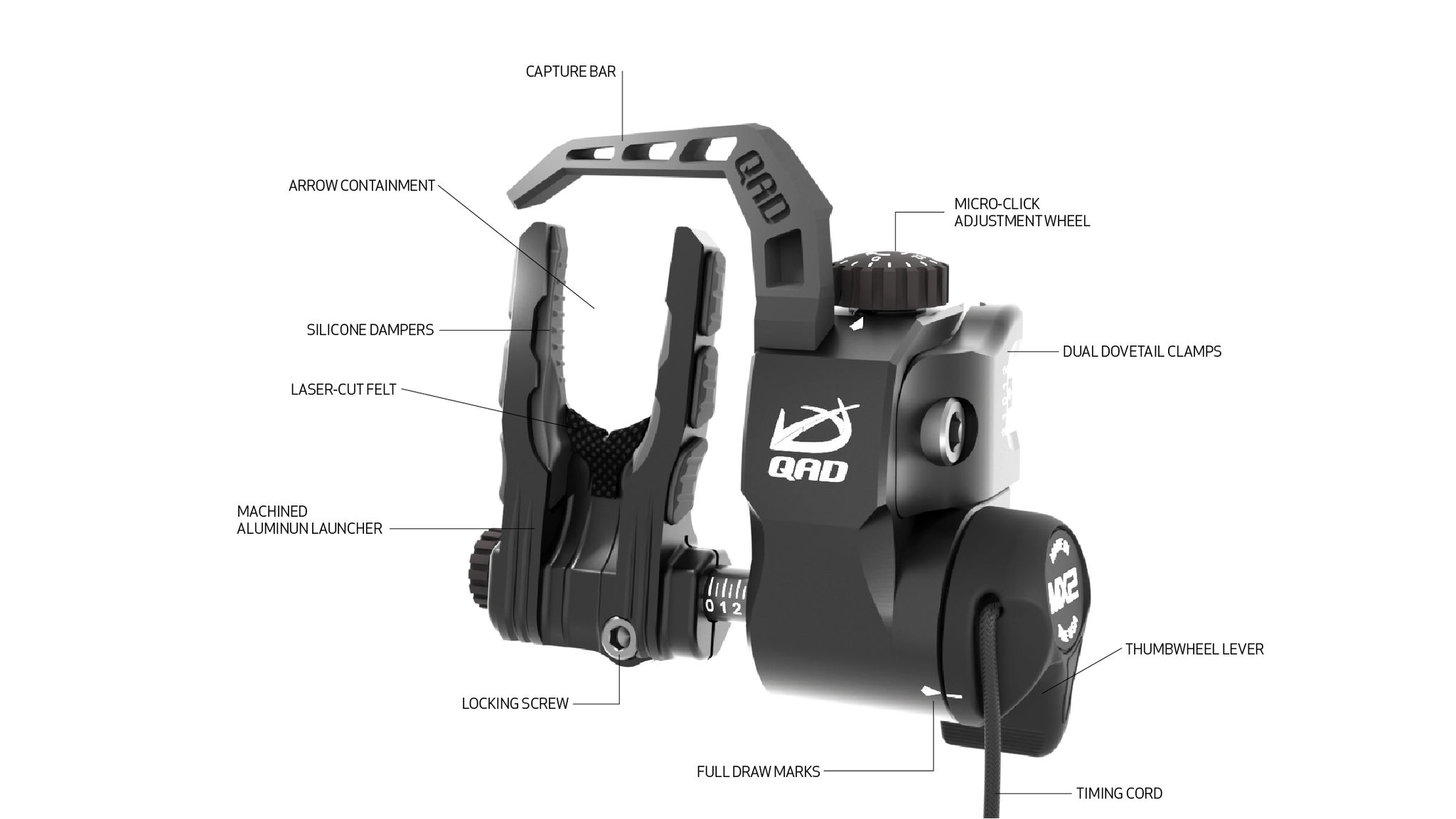 QAD ULTRAREST MX2 REST – Podium Archer