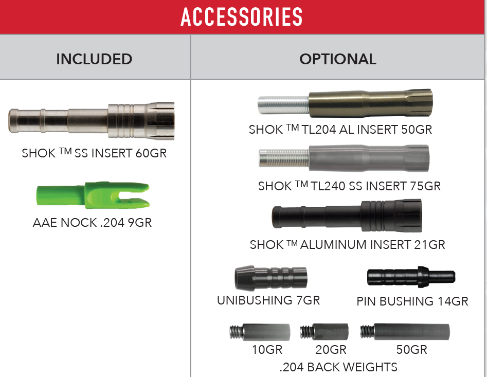 Victory RIP Arrow Shafts (single shaft) – Podium Archer