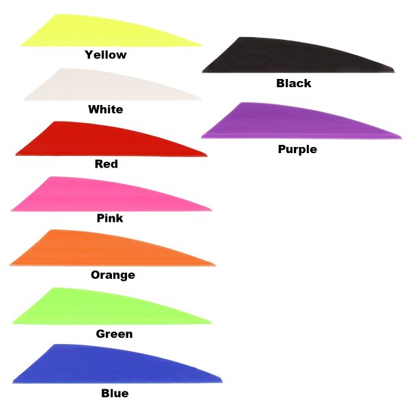 TAC Driver Vane 2.75" (100 PACK) – Podium Archer