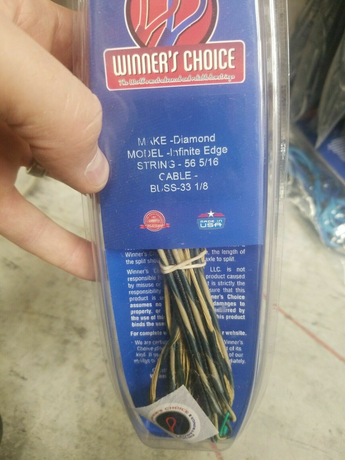 Winners Choice String & Cable for Bowtech Diamond Infinite Edge ...