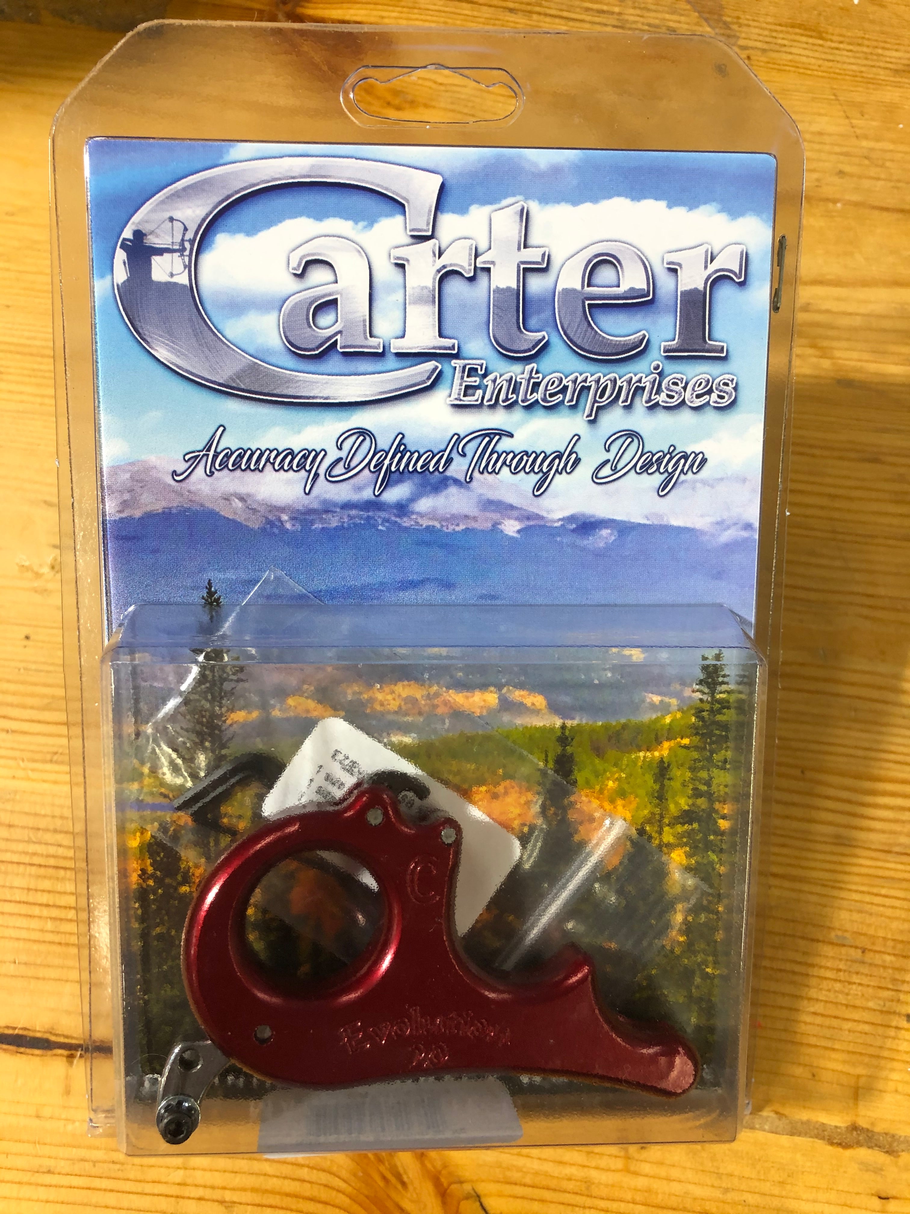 Carter EVOLUTION 20 3-Finger Release (RED) – Podium Archer
