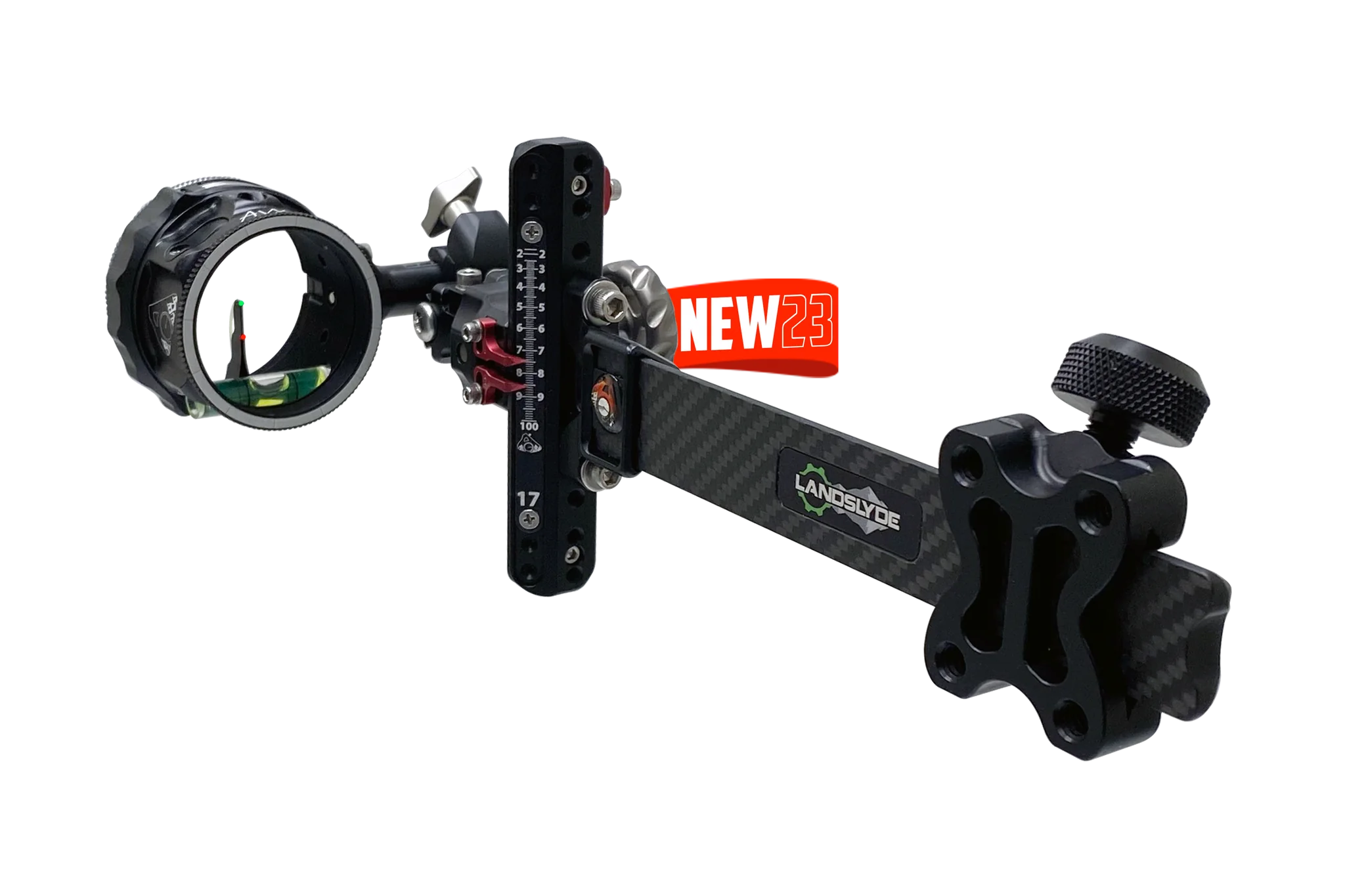 Landslyde Carbon Pro Slider With Ranger Double Pin – Podium Archer